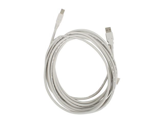 CABLES UNLIMITED USB-5000-05M USB 2.0 Beige A to B Cable - Newegg.com
