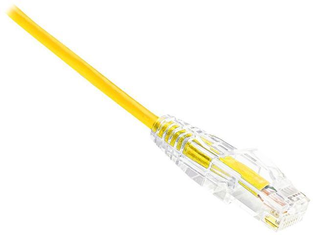 WELTRON 90-C6CBSL-YL-005 5 ft. 28AWG Slim Patch Cable, Yellow - Newegg.com