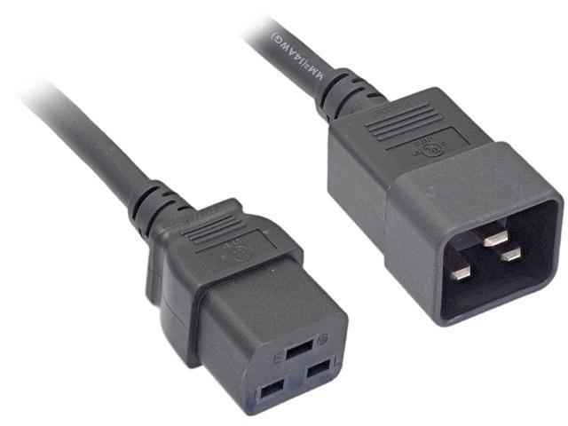 Nippon Labs 14 AWG IEC320 C20 to C19 Universal Jumper Power Cord, SJT ...