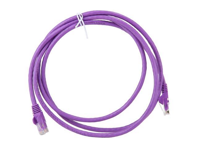 StarTech N6PATCH6PL StarTech.com Cat6 Patch Cable - 6 ft. - Purple ...