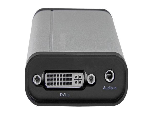 StarTech USBC2DVCAPRO DVI to USB C Video Capture Device - Aluminum ...
