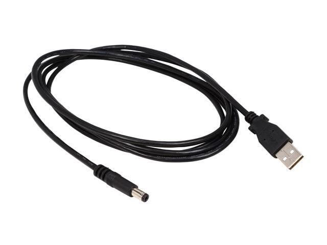 StarTech.com USB2TYPEM2M USB to 5.5mm power cable - Type M barrel ...