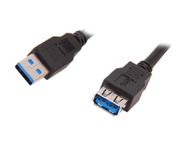 StarTech.com 6 ft Black SuperSpeed USB 3.0 Extension Cable A to A - M/F - Newegg.com