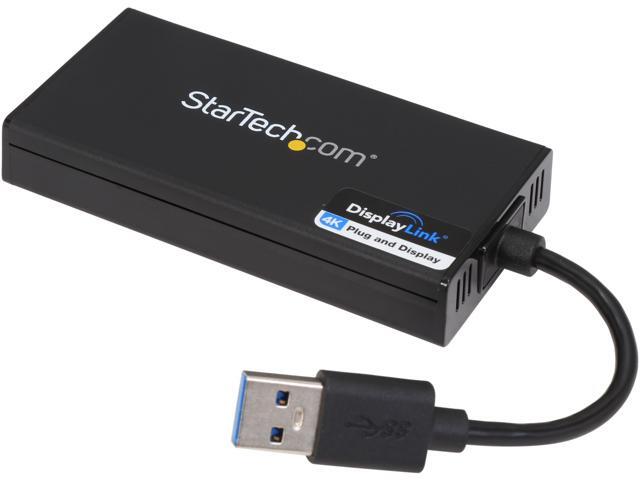 StarTech.com USB32HD4K USB 3.0 to HDMI Display Adapter 4K Ultra HD ...