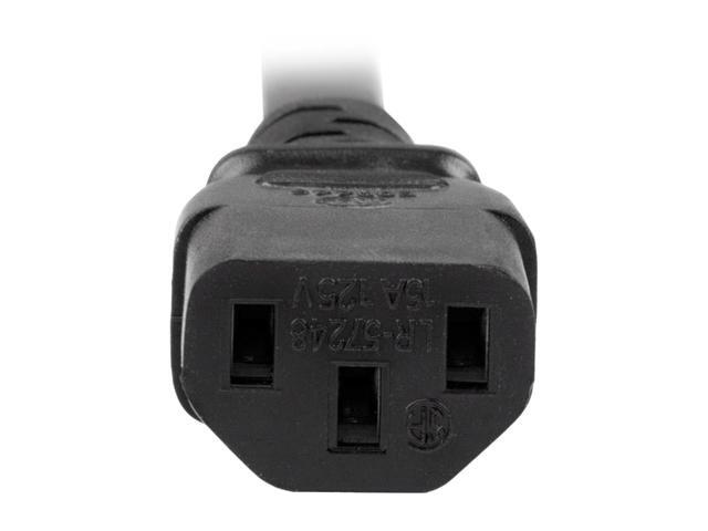 StarTech.com PXTC13C20143 3 ft. Computer power cord - C13 to C20, 14 ...