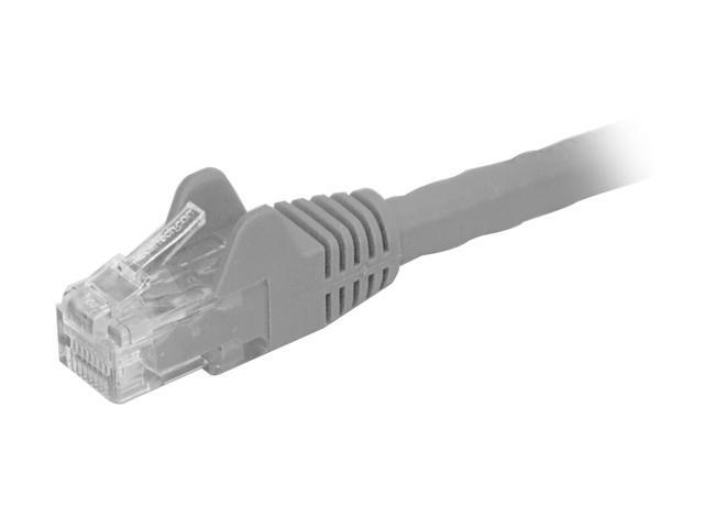 StarTech.com N6PATCH30GR Cat6 Patch Cable – 30 ft – Gray Ethernet Cable ...