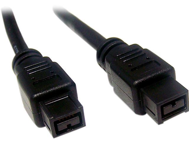 Micro Connectors E07-236 10 ft. Firewire IEEE1394b Cable (9 Pin to 9 ...