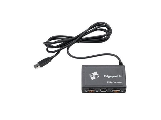 Edgeport / 22c - 2 USB, 2 RS-232 Serial DB-9, Captive Cable - Newegg.com