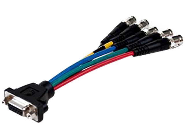 Comprehensive VGA15JLP-5BJ-6INHR 6" HR Pro Series low-profile VGA HD 15 ...