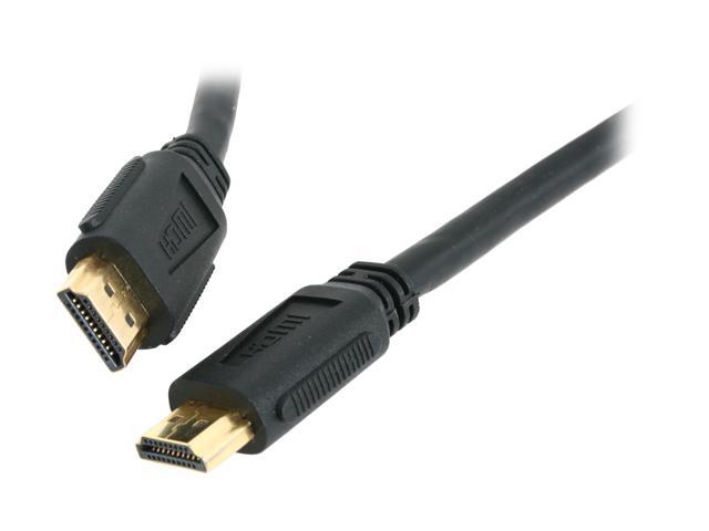 Kaybles HDMI-6BK 6 ft. Heavy Duty HDMI Cable Standard Speed with Gold ...