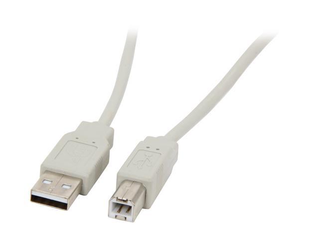 Kaybles USB-AB-10FT USB cable A/male to B/male in Beige Color - Newegg.com
