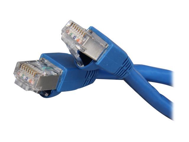 Kaybles CAT6A-3S 3 ft. Stranded STP Network Cable Blue Color - Newegg.com