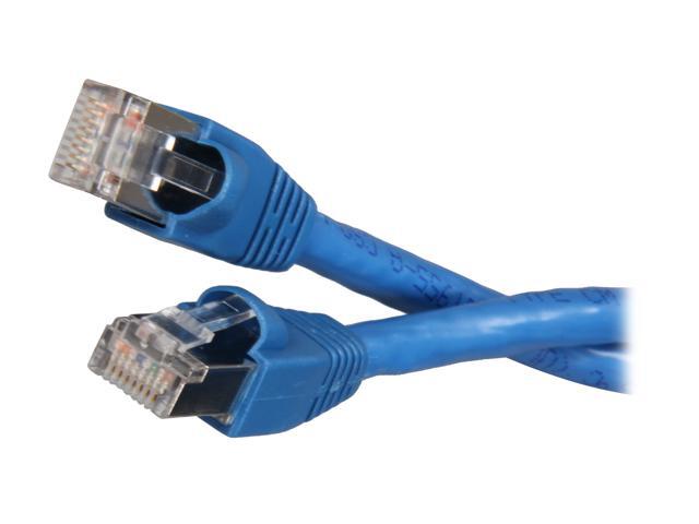 Kaybles CAT6A-100S 100 ft. Stranded STP Network Cable Blue Color ...