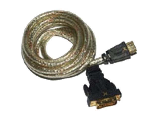 GoldX GXHD-DA-12 12 ft. HDMI 19 pin to DVI digital single link cable ...