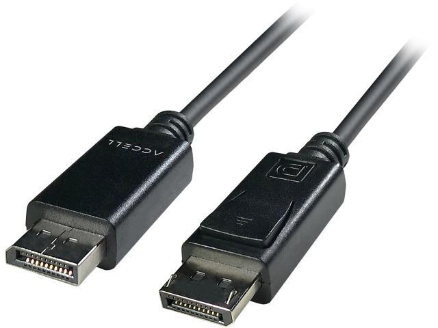 Accell Corporation DisplayPort to DisplayPort Version 1.4 Cable, 9.8ft ...