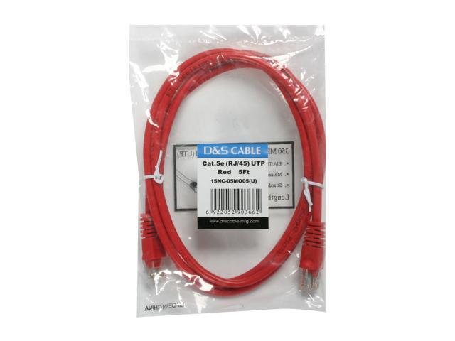 D&S Cable 15NC-05MO05(U) 5 ft. Network Cable - Newegg.com