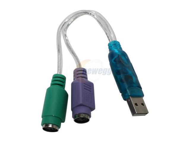 Xtatix Model Xcc-ps2 USB to PS/2 Cable - Newegg.com