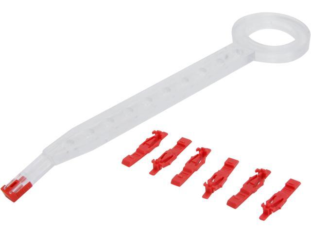 NTW NL-SK4/2RD-TL Red Inserts, 4 Plus 2 Free; Plus Free Extration Tool ...