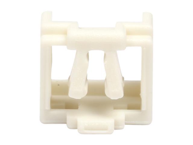 NTW NL-PBK10-WH net-Lock™ Locking RJ45 port/dust blocker with color ...