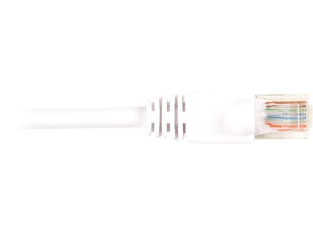 Black Box CAT5e Value Line Patch Cable, Stranded, White, 20-ft. (6.0-m ...