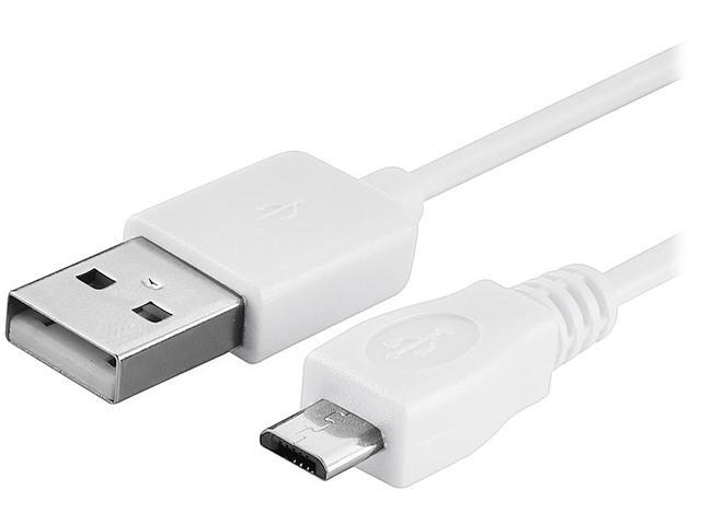Insten 1530366 Micro USB 2-in-1 Retractable Cable white - Newegg.com