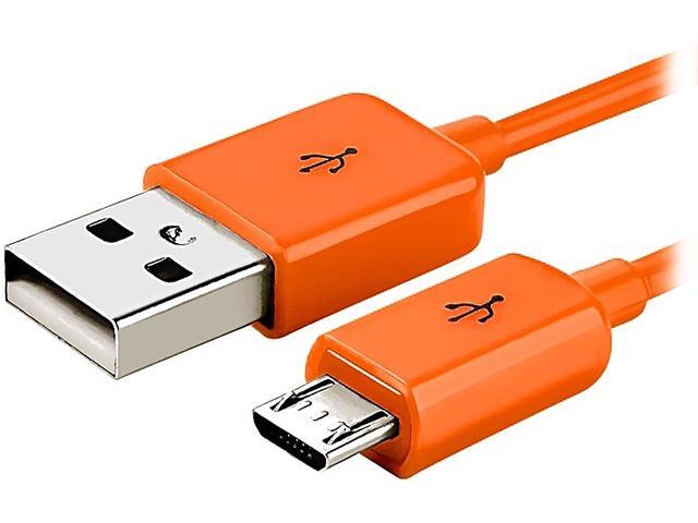 Insten 1667964 6 ft. 1x Micro USB 2- in-1 Cable - Newegg.com