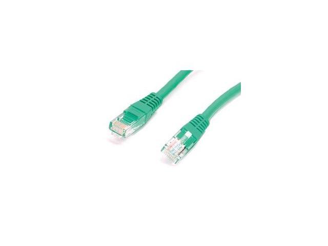 StarTech.com 8 ft Green Molded Cat6 UTP Patch Cable - ETL Verified ...