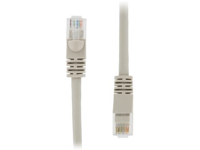 75 FT RJ45 CAT6 550MHz Molded Ethernet Network Patch Cable - Gray ...