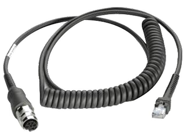 Zebra 25-71918-01R VC5090 to LS3408 USB Scanner Cable, Rugged Amphenol ...