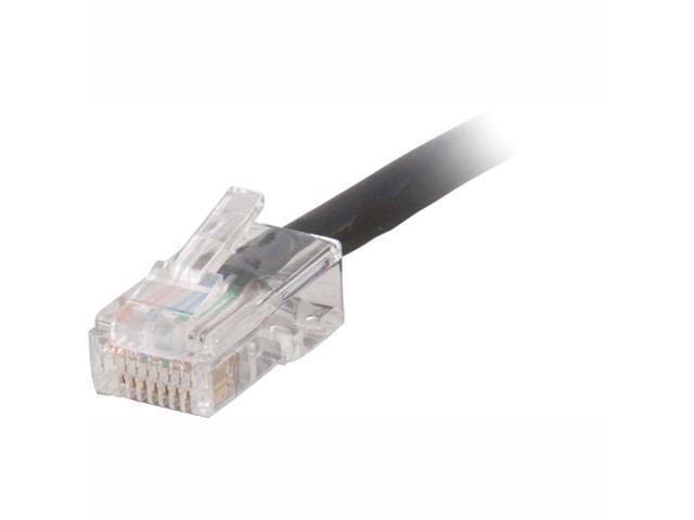 C2G 35ft Cat5e 350 MHz Assembled Plenum Patch Cable - Black - Newegg.com