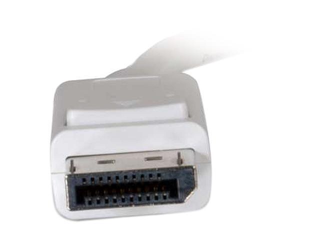 C2G 54298 Mini DisplayPort to DisplayPort Adapter Cable M/M, White (6 ...