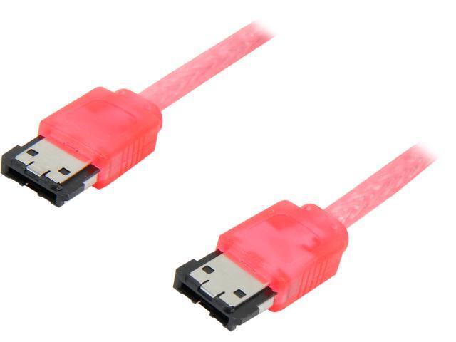 Nippon Labs ESATA3-R-6-ll-RD 6 ft. SATA External Round Cable - eSATA to ...
