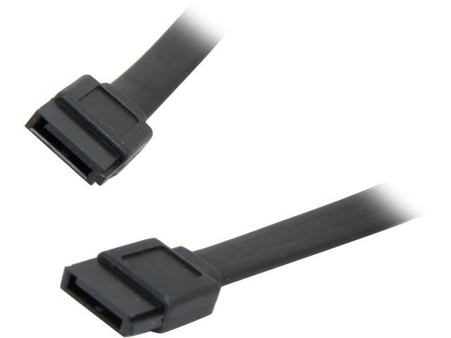 Nippon Labs SATA3-INS-6-LL-BK 6 ft. SATA Internal Shielded Cable ...
