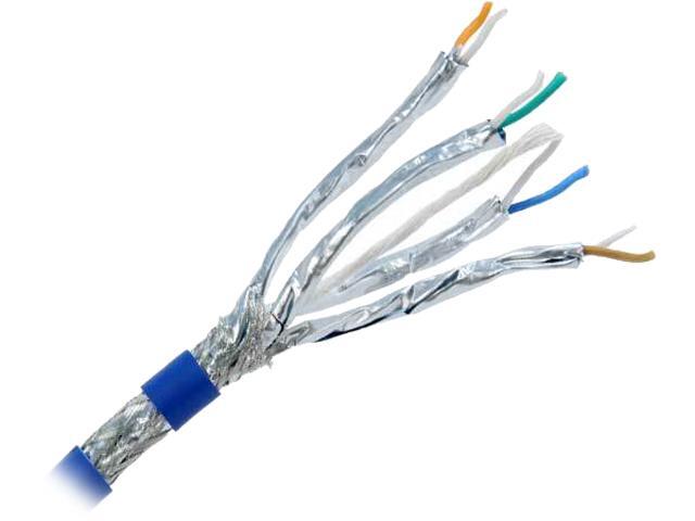 Nippon Labs Cat8.1 Ethernet Cable Bulk Wire 1000 feet - Blue | 2GHz ...