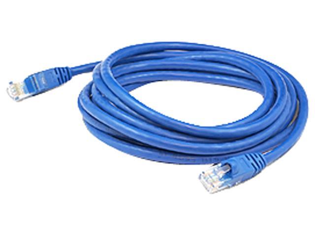 AddOn ADD-1FCAT6A-BLUE-10PK 1 ft. 10 pack of 1ft Blue Molded Snagless ...