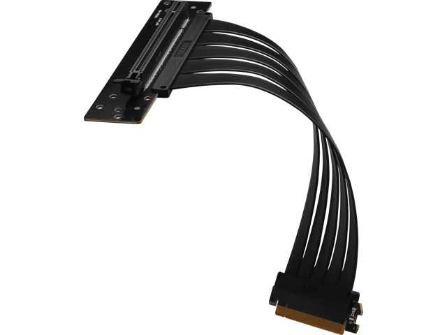 MSI PCI-E 4.0 X16 RISER CABLE 180mm-Black 180mm Riser Cable - Newegg.com