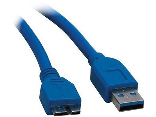 Professional Cable USB3-MB-06 USB 3.0 A to B Micro Blue Cable - Newegg.com