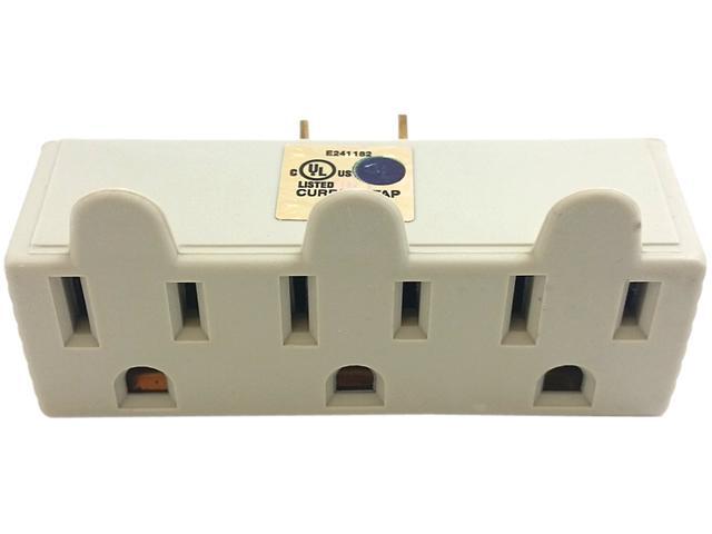 Professional Cable 3-TAP 3 Outlets Wall Tap - Newegg.com
