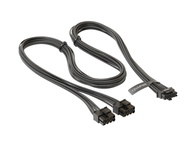 SeaSonic 750mm GPU (12VHPWR) - PSU (2x8-pin) Power Cable - Newegg.com