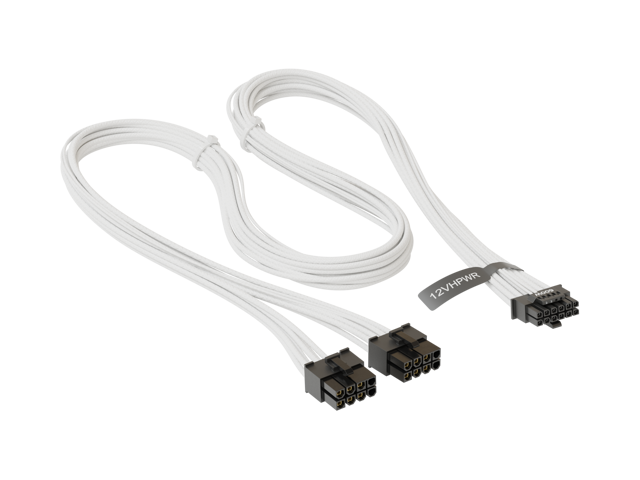 SeaSonic 750mm GPU (12VHPWR) - PSU (2x8-pin) Power Cable - Newegg.com