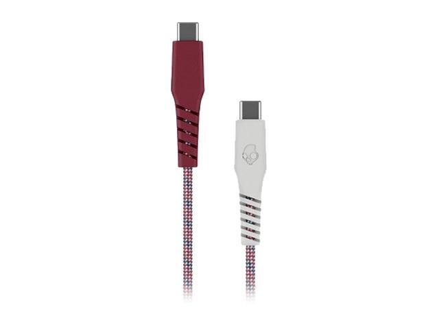Skullcandy Line Plus Braided Charging Cable, USB-C to USB-C - White ...