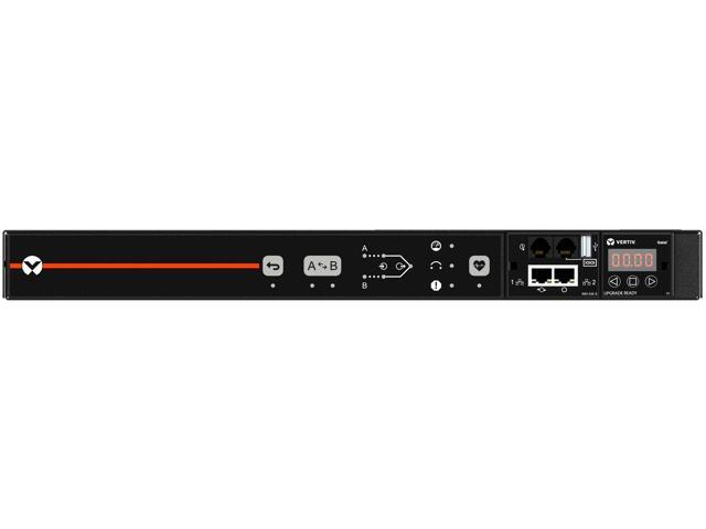 Vertiv VA4N1100 Switched Auto Transfer Switch 1U RPDU Rack Transfer ...