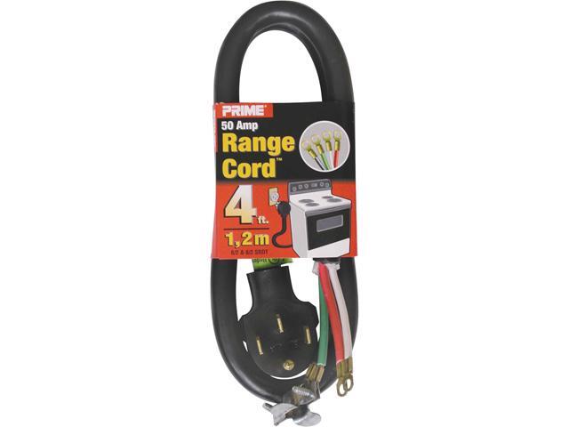 Prime Wire Model RD628204L 4 ft. 4-Wire SRDT 50A 125/250-Volt Range ...