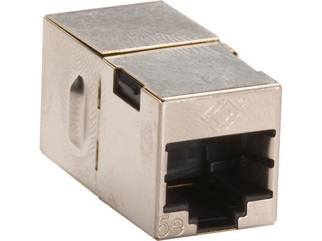 Black Box CAT5e Shielded Cross-Pin Coupler - Silver - Newegg.com