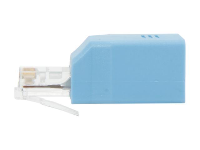 StarTech.com Cisco Console Rollover Adapter for RJ45 Ethernet Cable M/F ...