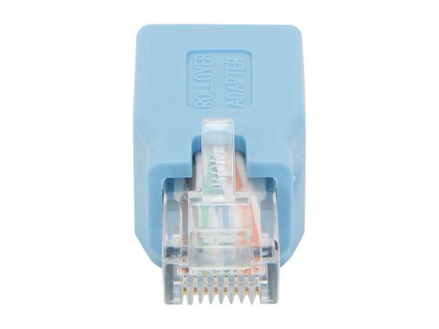 StarTech.com Cisco Console Rollover Adapter for RJ45 Ethernet Cable M/F ...