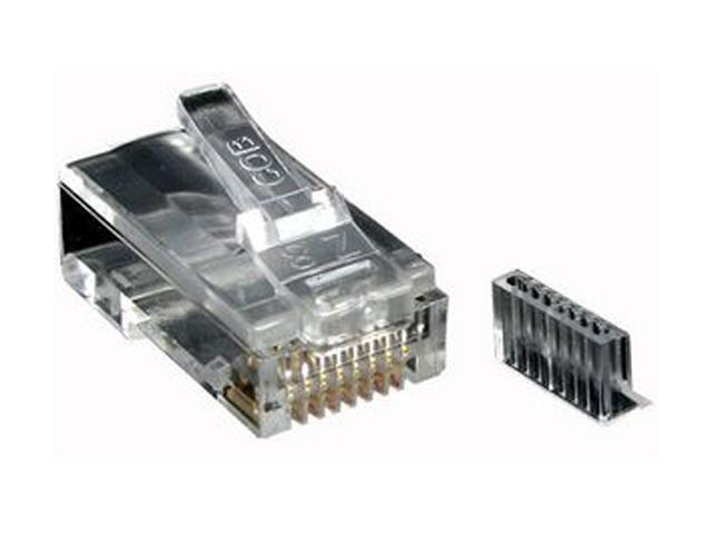 StarTech.com Cat. 5 RJ-45 2-piece Connector for Solid Wire - Newegg.com