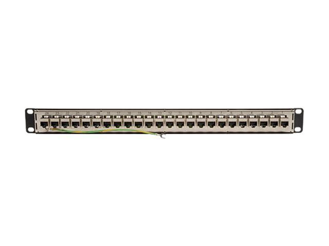 TRIPP LITE 24-Port Shielded Cat6 Feed-through Patch panel - Newegg.com