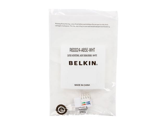 BELKIN Cat.5e Keystone Jack - Newegg.com