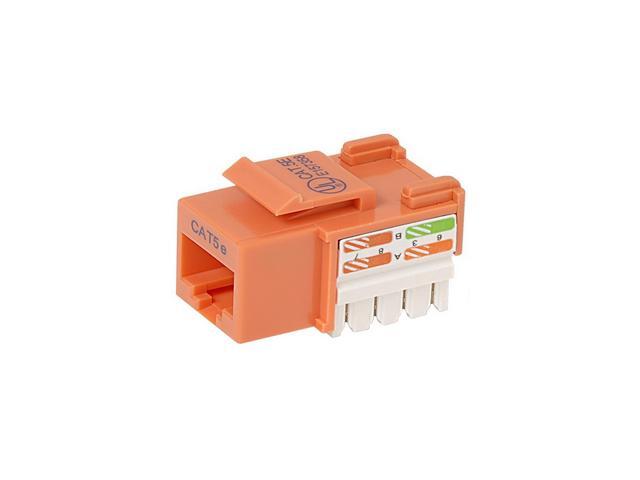 BELKIN CAT5E Orange Keystone Jack 568A/568B - Newegg.com